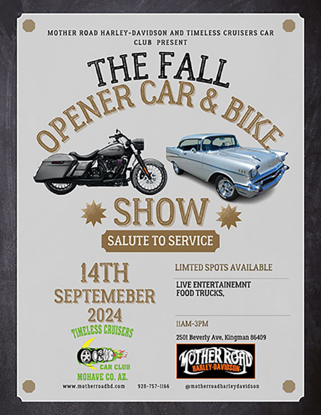 Mother Road Harley-Davidson Car & Bike Show Registration
